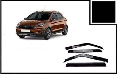 Plastic Car Window Door Visor Rain Guard Side Wind Deflector for Ford ...