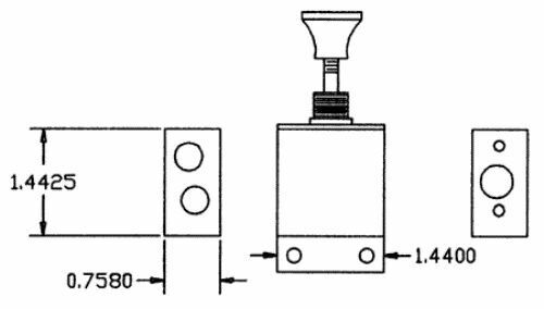 Buyers Products BAV010, Air Valve, 4-Way 2-Position 724920020848 | eBay