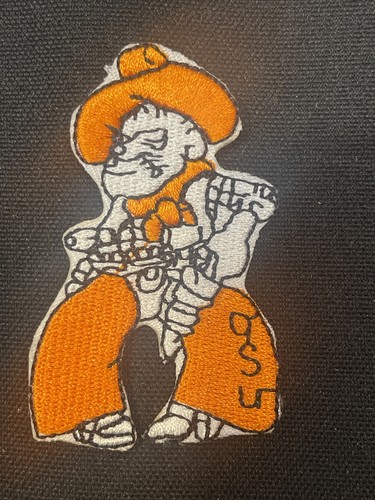 OSU Oklahoma State Cowboys "A&M College" Vintage Embroidered Iron On ...