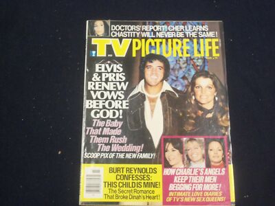 1977 MARCH TV PICTURE LIFE MAGAZINE - ELVIS PRESLEY - PHOTOS - ST 5863 ...