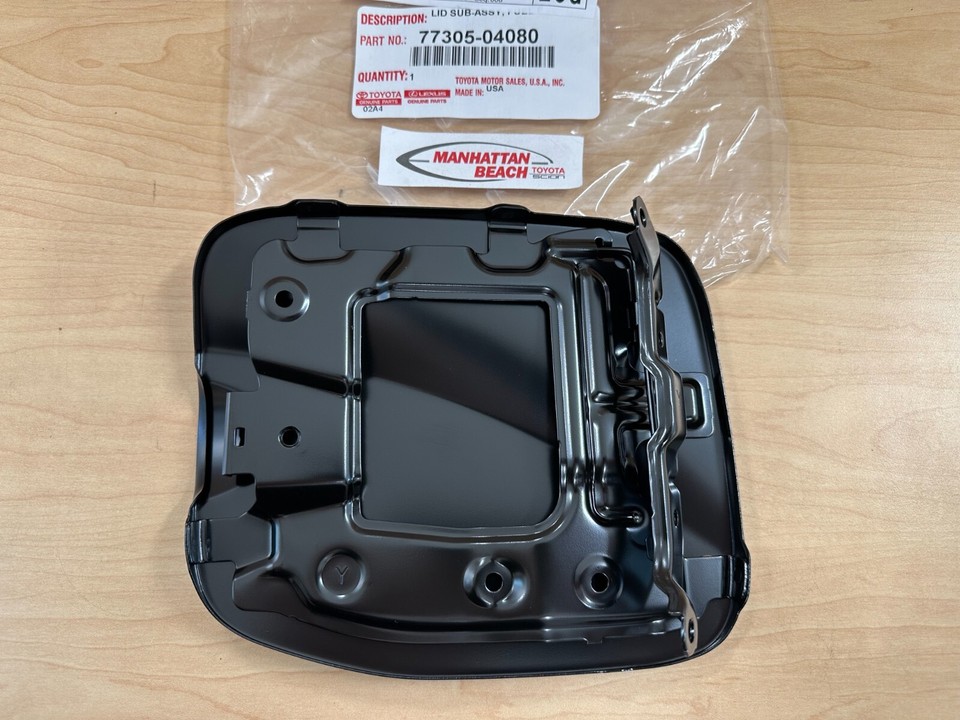 16-23 TACOMA FUEL GAS DOOR LID GENUINE TOYOTA FACTORY PARTS 77305-04080 ...