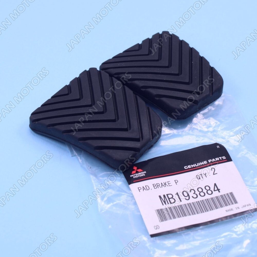 MB193884 GENUINE Mitsubishi Brake & Clutch Pedal Pad Set Lancer Eclipse ...