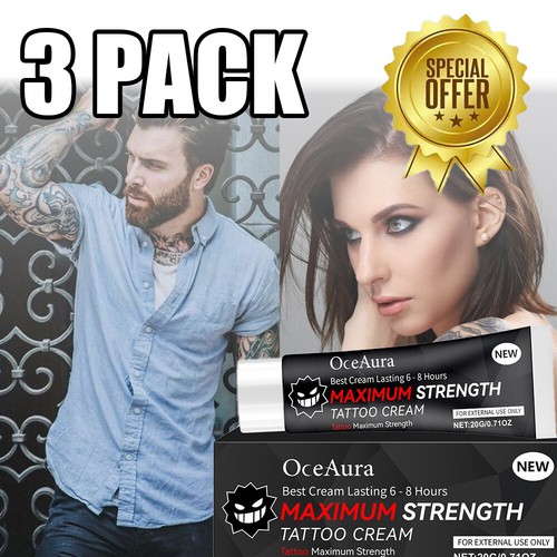 1~3PK NEW Tattoo Healing Gel - 20g Quick Repair Cream Anti-Fading ...