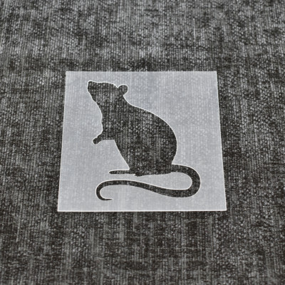Rat Stencil - Reusable Stencil for Crafts, DIY, Baking | eBay UK