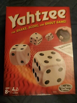 Yahtzee Board Game 2014 By Hasbro New Sealed Box Family Game Night ...