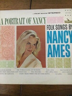 Nancy Ames THE INCREDIBLE NANCY AMES & A PORTRAIT VG++/VG Glassine ...