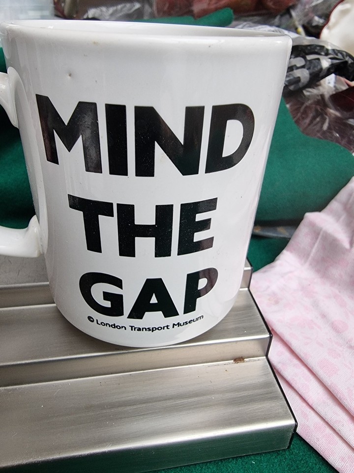 Mind the Gap - London Transport Museum - underground coffee mug | eBay UK