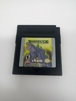 Godzilla The Series Nintendo Gameboy Color GBC Authentic Game Boy ...