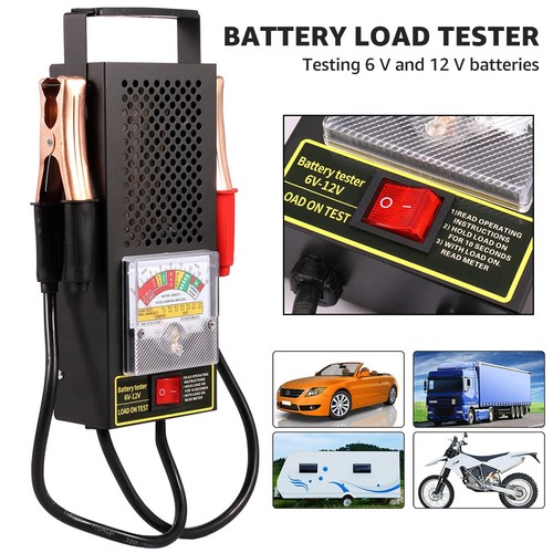 Car Battery Load Tester 6V-12V 100Amp Automotive Battery Load Checker ...