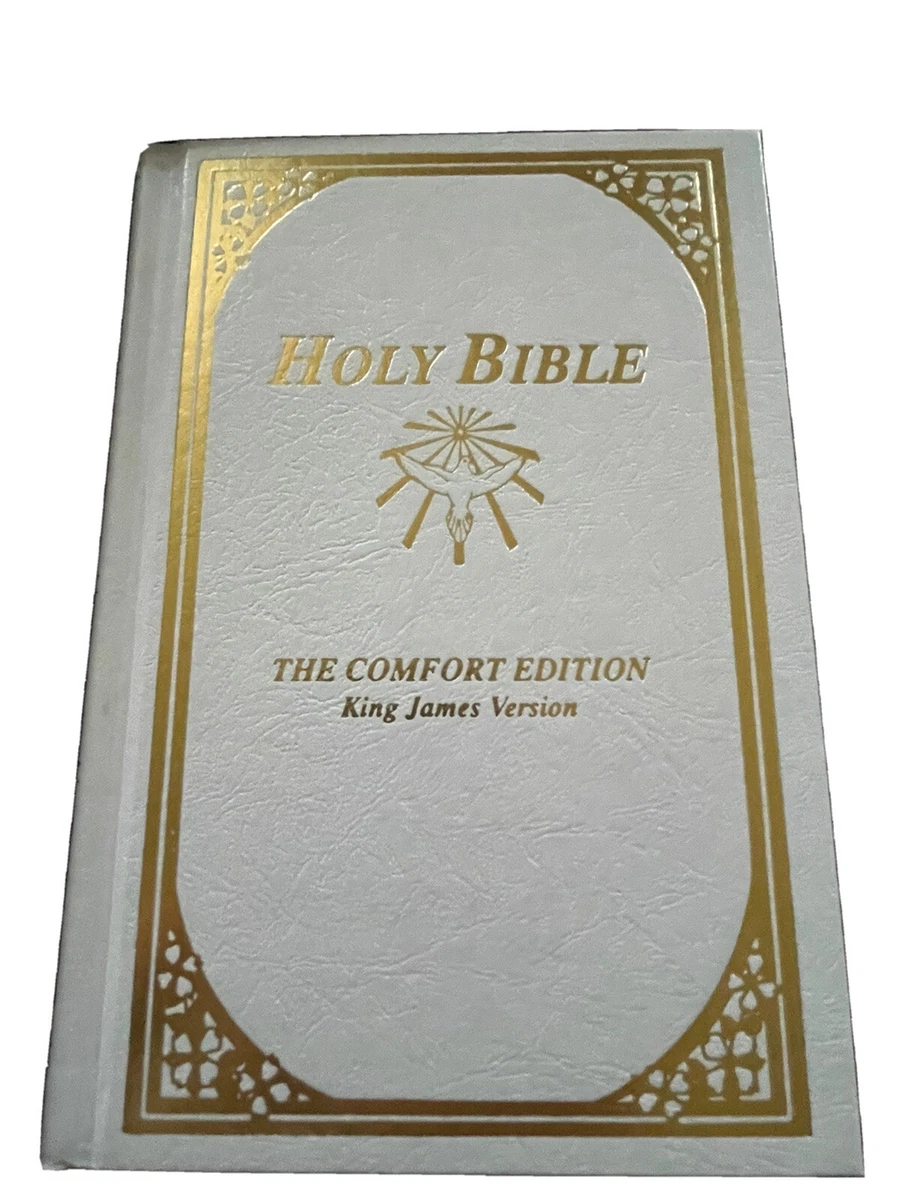 White Holy Bible Cover