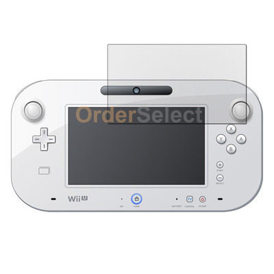 New Anti-Scratch Clear LCD Screen Guard Protector for Nintendo Wii U ...