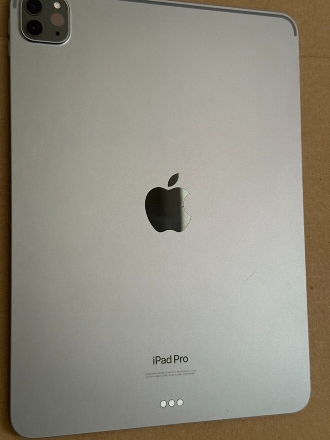 Apple iPad Pro 11" 4th Gen M2 A2759 128GB Wi-Fi, 11 in Space Gray 100% ...