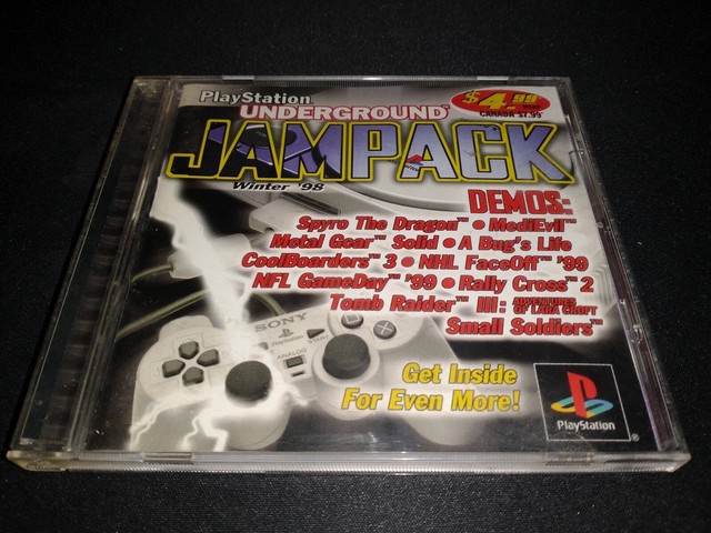 PlayStation Underground Jampack Winter '98 (Sony PlayStation 1 1998 ...