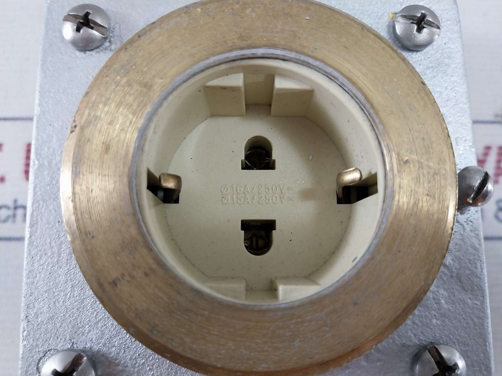 Sealight Ane-102 Flow Meter Connector 2p+t 250v 16a | eBay