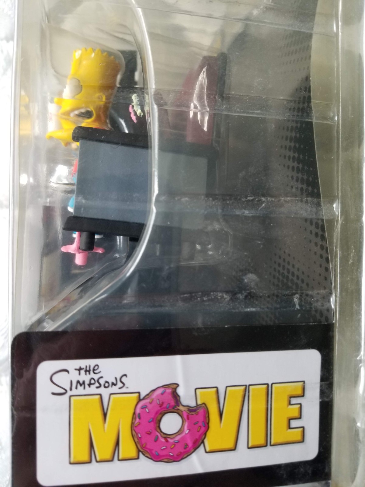 The Simpsons Movie - Movie Mayhem Bart Interlocking Display Toy With ...