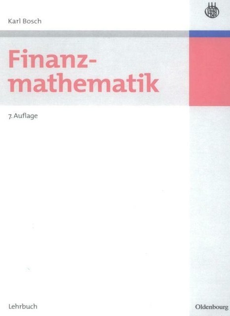 Finanzmathematik von Karl Bosch (2007, Taschenbuch) | Compra online en eBay