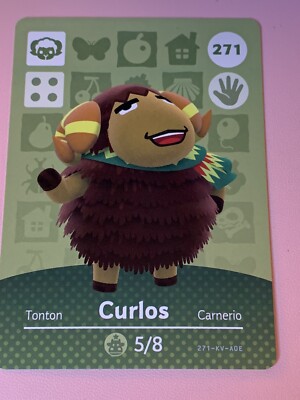 Animal Crossing Series 3 - Curlos 271 - Near Mint - Unscanned | eBay