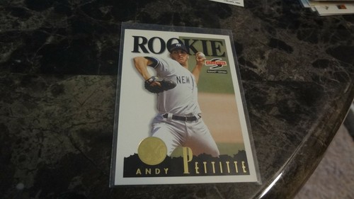 1995 SCORE # 168 ROOKIE ANDY PETTITTE BASEBALL CARD | eBay