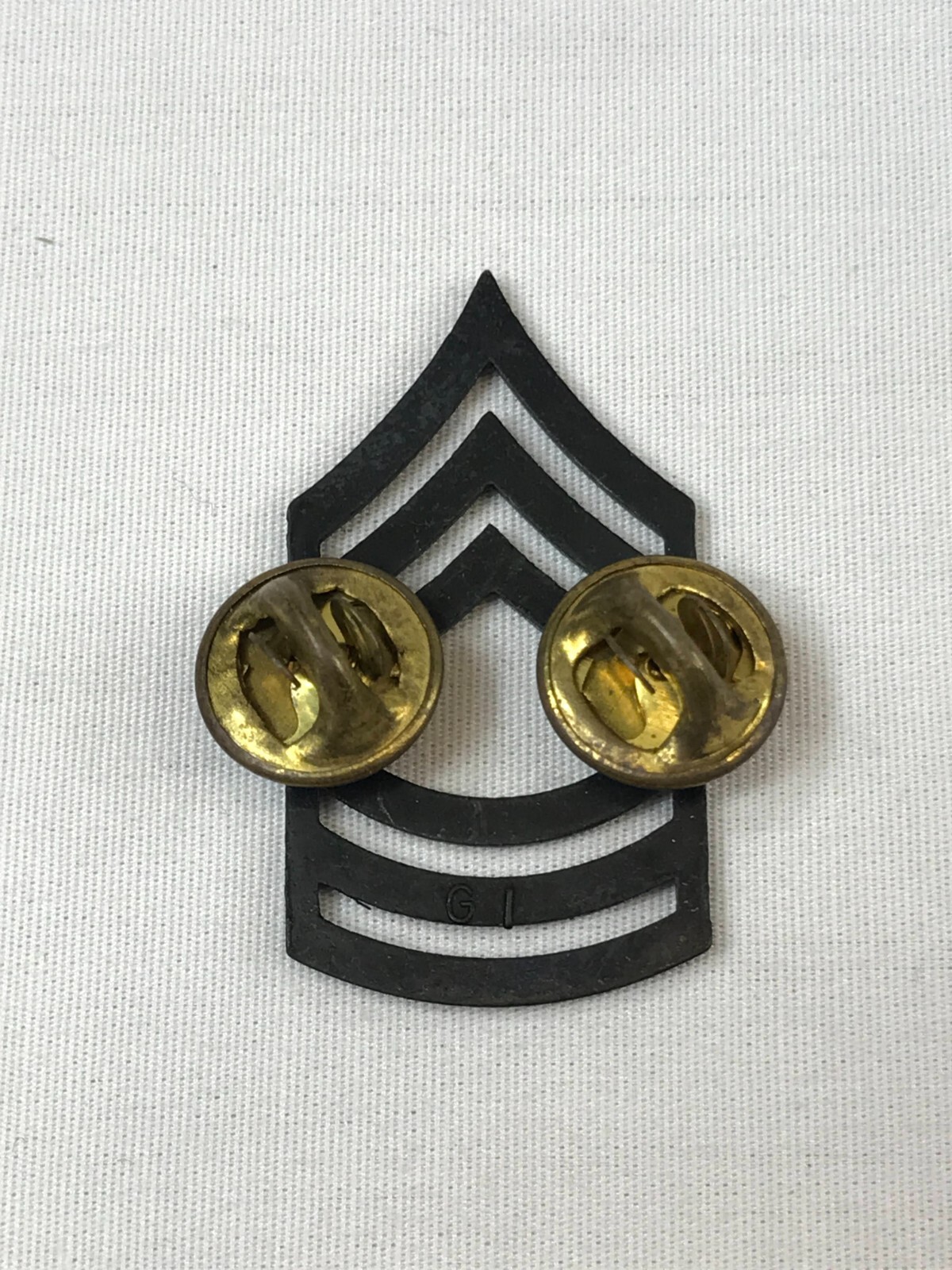 US Military Army E8 Master Sergeant Medal Insignia Black Pin on Rank | eBay