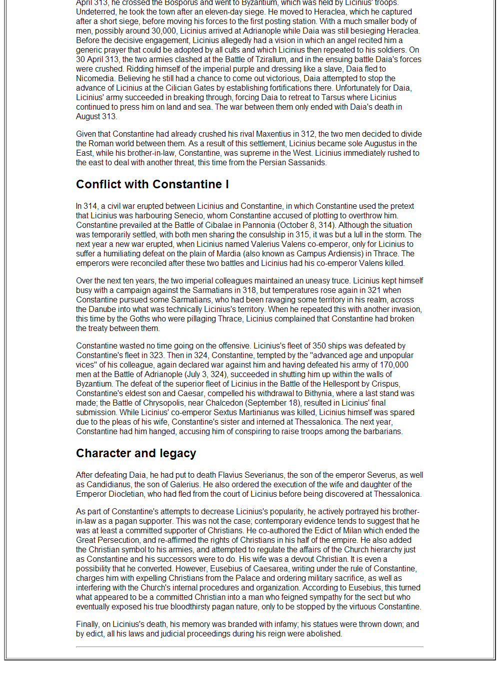 LICINIUS I Constantine I enemy 318AD Authentic Ancient Roman Coin GATE ...