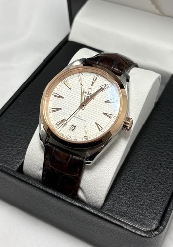 Omega Seamaster Aqua Terra 150m Co-Axial 8900 Men's Watch - 18K - 41MM ...