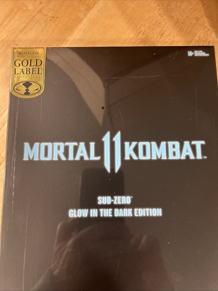 Mortal Kombat Sub Zero Glow In The Dark Edition McFarlane Gold Label | eBay