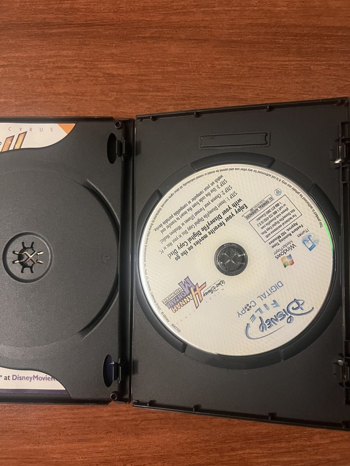 Hannah Montana The Movie (DVD, 2009, 2-Disc Set, with DisneyFile ...