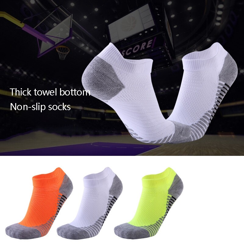 3 Pair Professional Sports Socks Men Drying Non-Slip Stretch Running ...