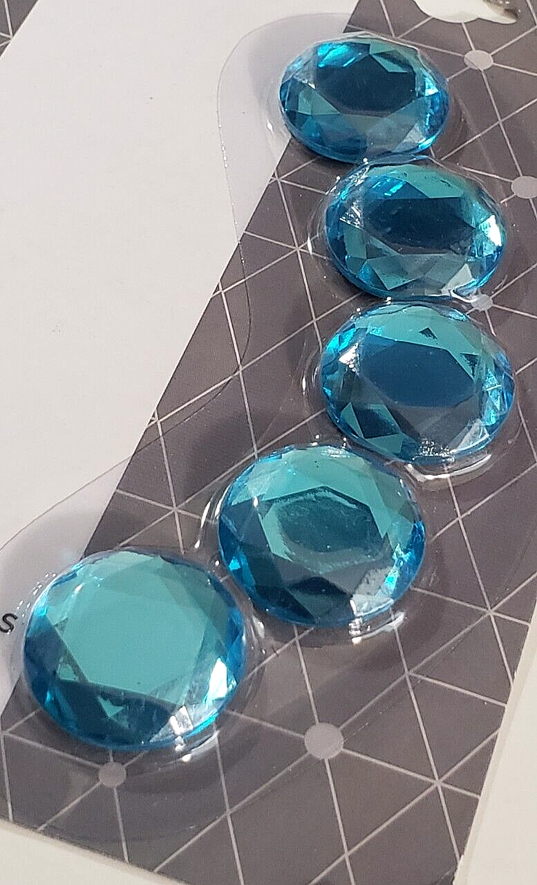 CREATOLOGY Get Organized 5-Count Gemstone Magnets - AQUA BLUE | eBay