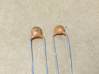 (2 PC) MERITEK CDX7R101KIKV2B1 Ceramic Disc Capacitor 100PF 1KV 10% | eBay