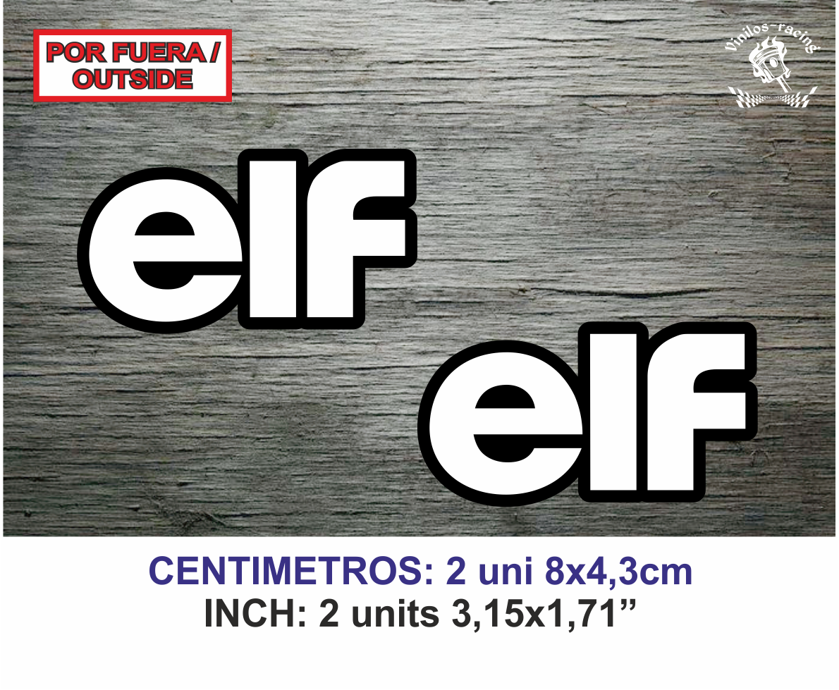 Sticker Vinilo Decal Vinyl Aufkleber Adesivi Elf Oil Rally Rallye Race ...