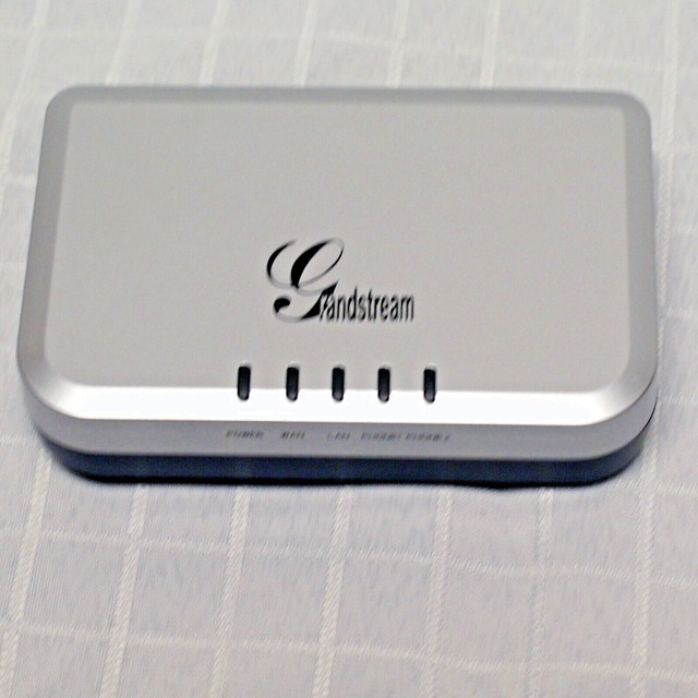 Grandstream HandyTone Ht502 VoIP ATA SIP Analog Terminal Adapter for ...