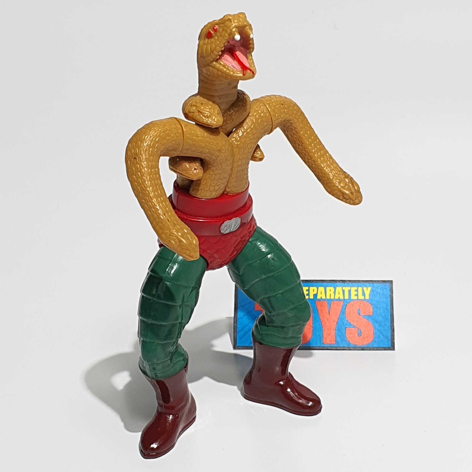 Vtg MOTU King Hiss FIGURE TORSO original 1986 body part snake accessory ...