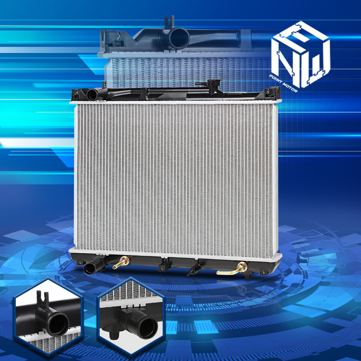 For 01-05 Suzuki Grand Vitara XL-7 w/23.12" Wide Core AT/MT DPI 2430 ...