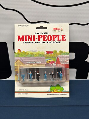 Bachmann HO Mini-People Train Crew Figures 42333 | eBay