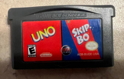 Uno/Skip-Bo (Nintendo Game Boy Advance GBA) Cart Only 802068100766 | eBay