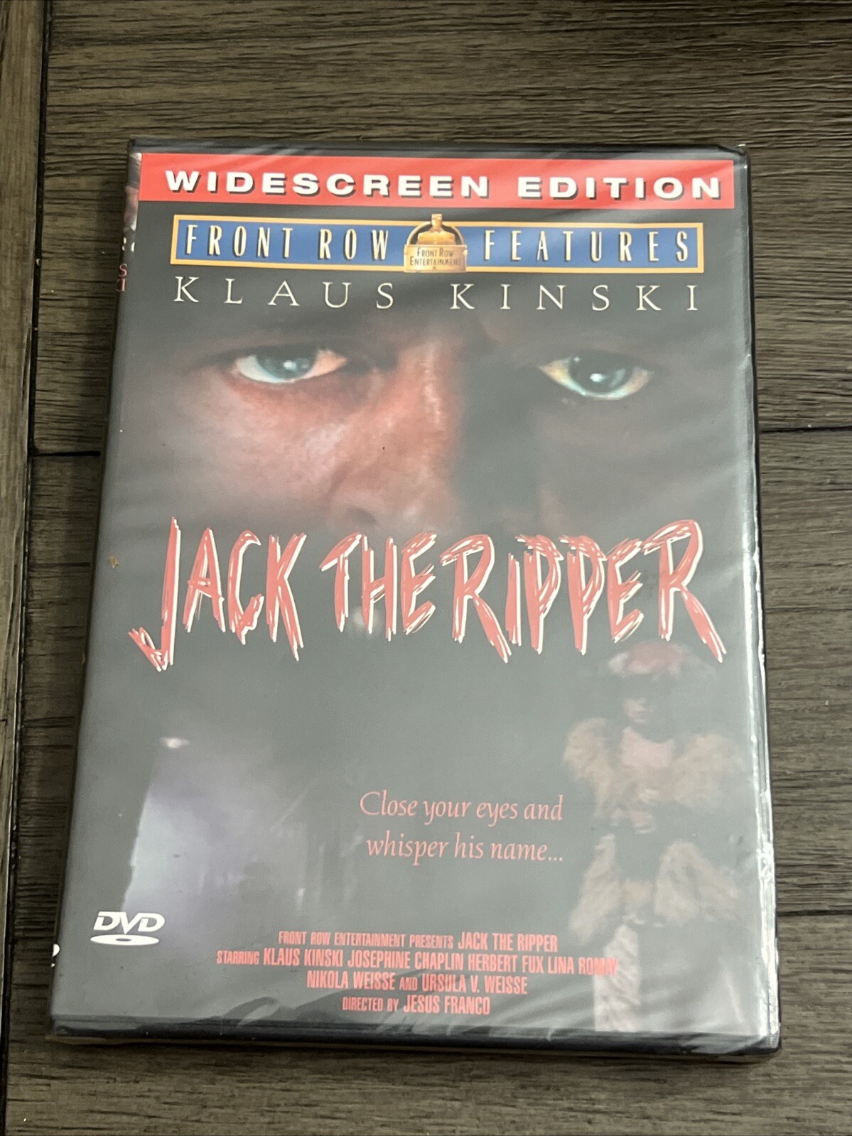 Jack The Ripper (DVD 87 Min Director Jess Franco) Klaus Kinski NR | eBay