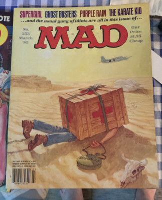 Vintage Mad Magazine March 1985 No 253 Care Package | eBay