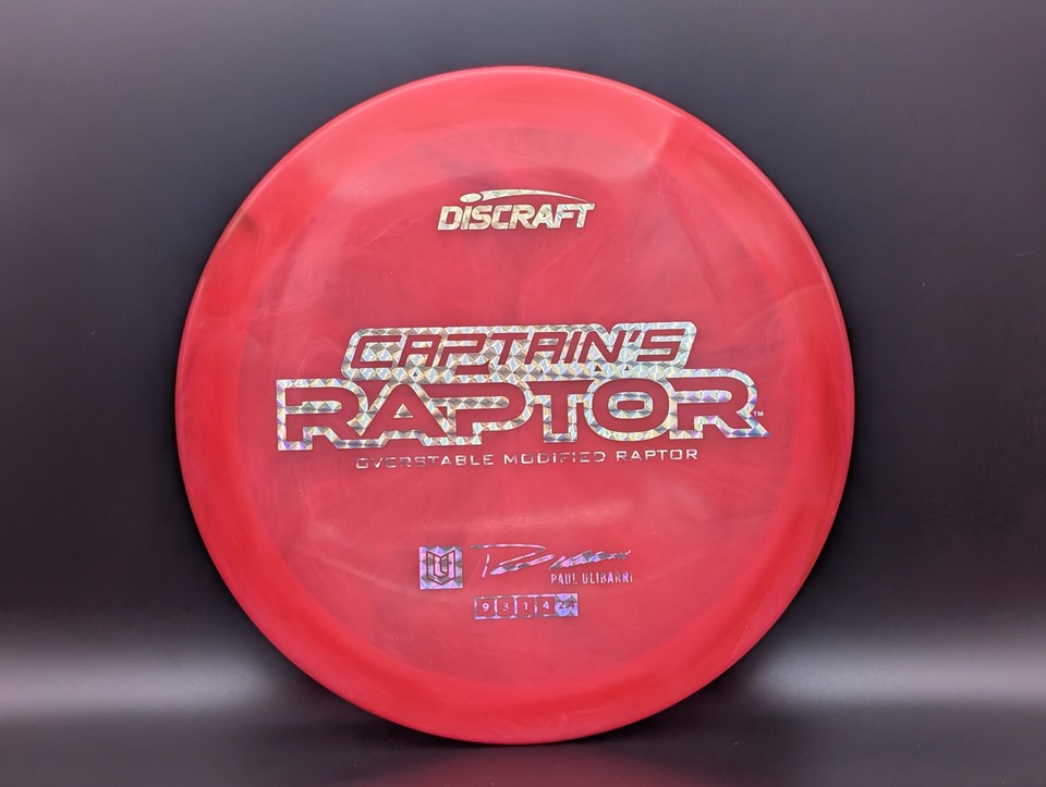Discraft Captains Raptor | CHOOSE EXACT DISC | DISC GOLF | eBay