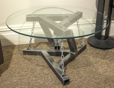 Floating Metal Tensegrity Coffee Table Base with Chains | eBay
