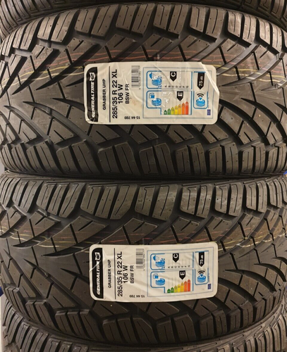 2X NEW GENERAL GRABBER SUV/CAR TYRES 285/35 ZR22 XL 106W 285 35 22 ...