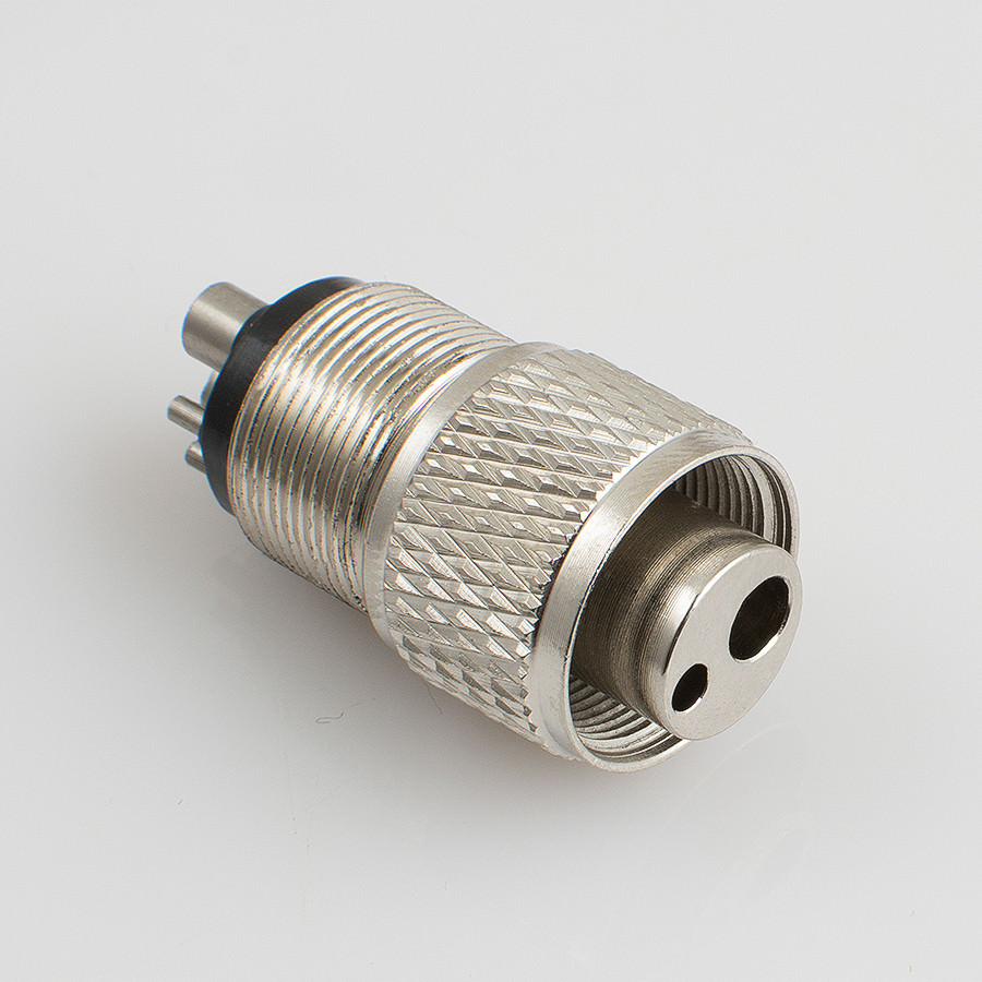 Denshine+5pc+Dental+High+Speed+Handpiece+Tubing+Adapter+Changer+4+Hole ...