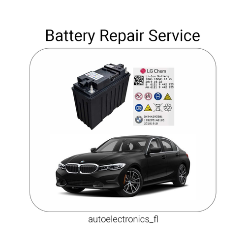 BMW 3 Series G20 2019–2025 12V Lithium Battery Repair Service | Fast ...