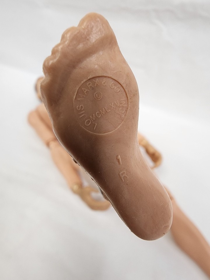 1965 Marx All American Fighter Buddy Charlie Airman with Orange Suit ...