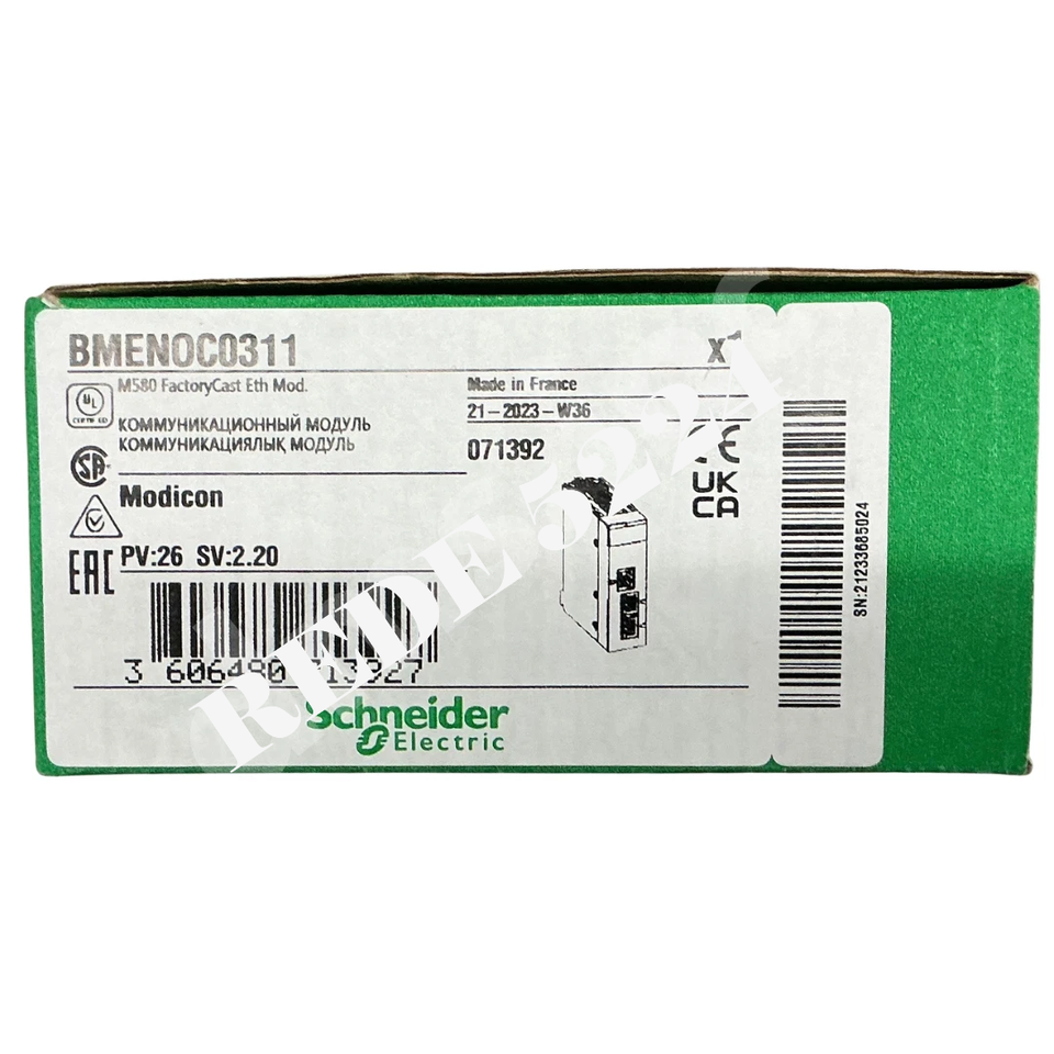 Schneider BMENOC0321 Factory Cast M580 Eth Module - 1PC NEW Brand New ...
