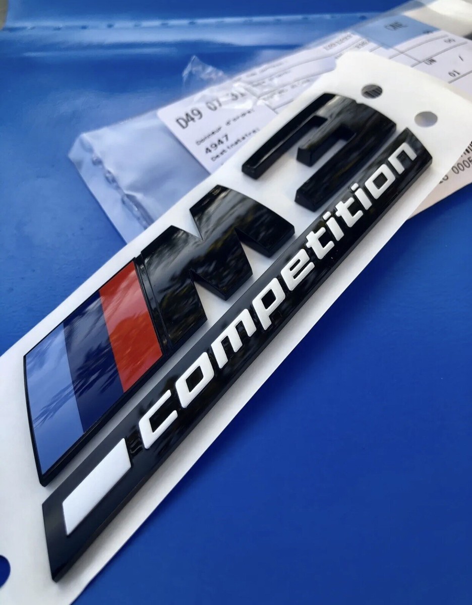 M3 Series Logo BMW M3 CS DOOR LIGHTS – OPEN THROTTLE