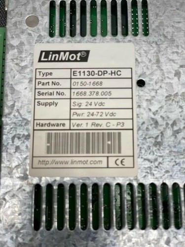 LinMot E1130-DP-HC Part No 0150-1668 | eBay