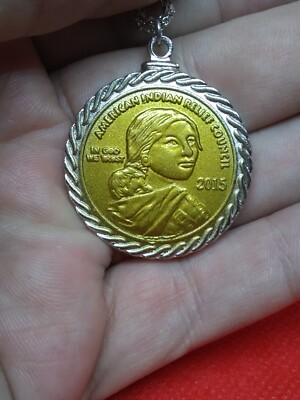 2015 American Indian Relief Council Pendant "Mohawk Iorn Workers" | eBay