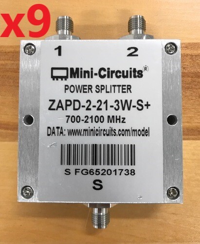 Mini-Circuits ZAPD-2-21-3W-S 2-Way Power Splitter/Combiner 700-2100 MHz ...
