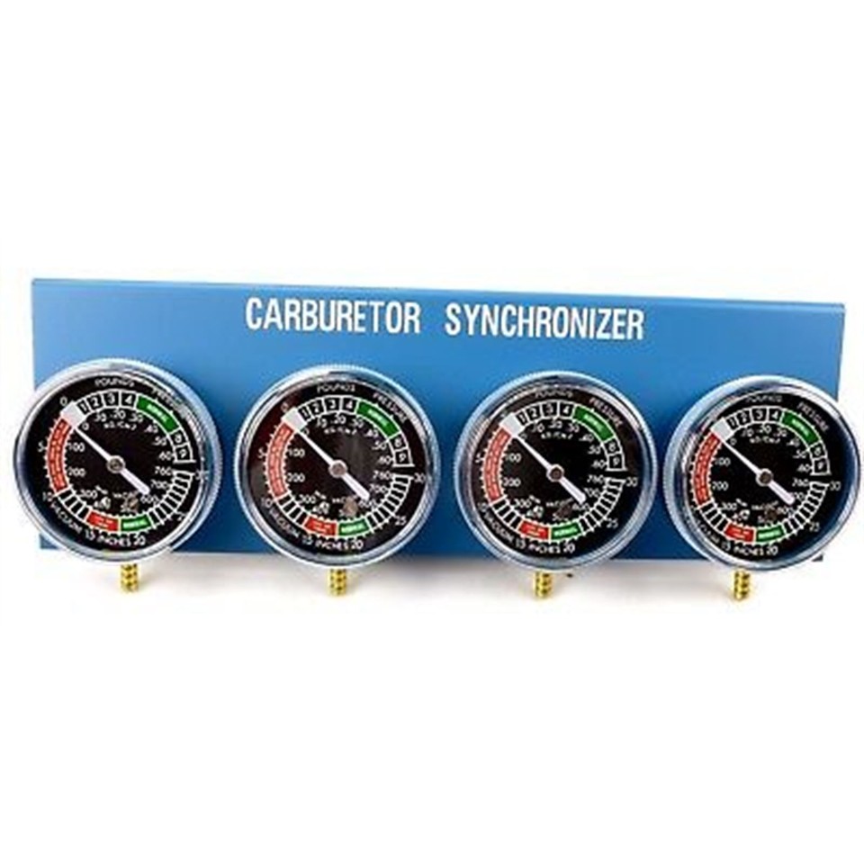 2FastMoto Carburetor Synchronizer Vacuum Gauge Carb Sync Kit Tool 84 ...